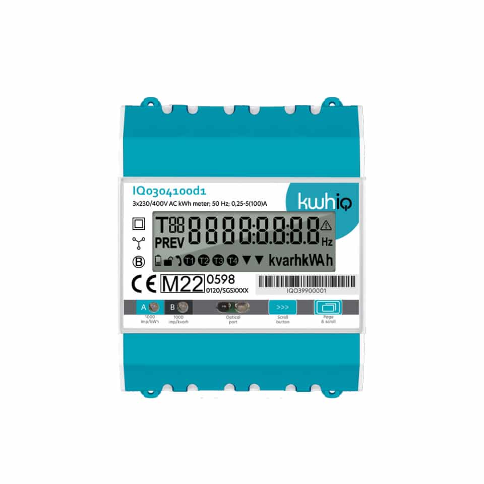 DINrail Meter 3-phase - Xemex